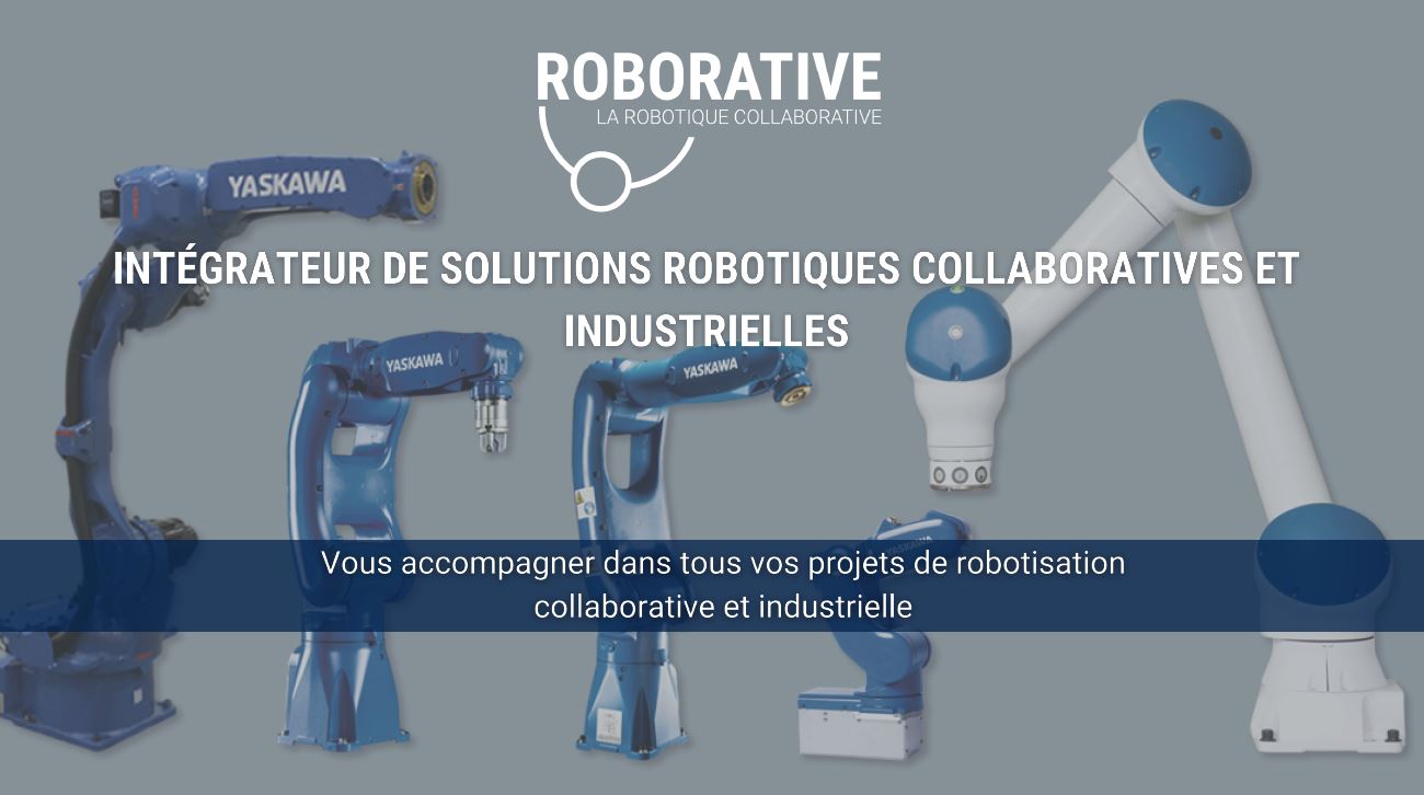 Robotique collaborative et industrielle ROBORATIVE - robot - cobot